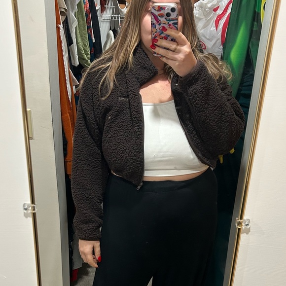 SKIMS | Jackets & Coats | Skims Teddy Mini Jacket | Poshmark